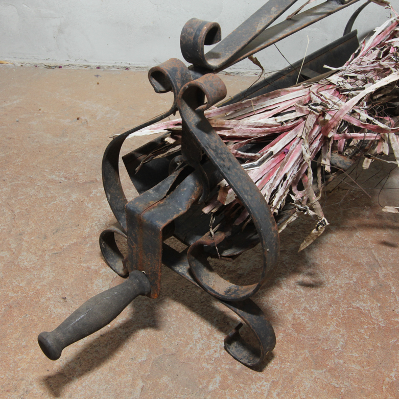 Cast Iron Newspaper Log Roller | EBTH