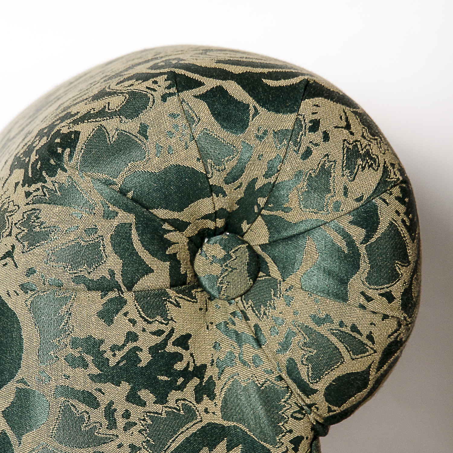 Floral and Wooden Bench | EBTH