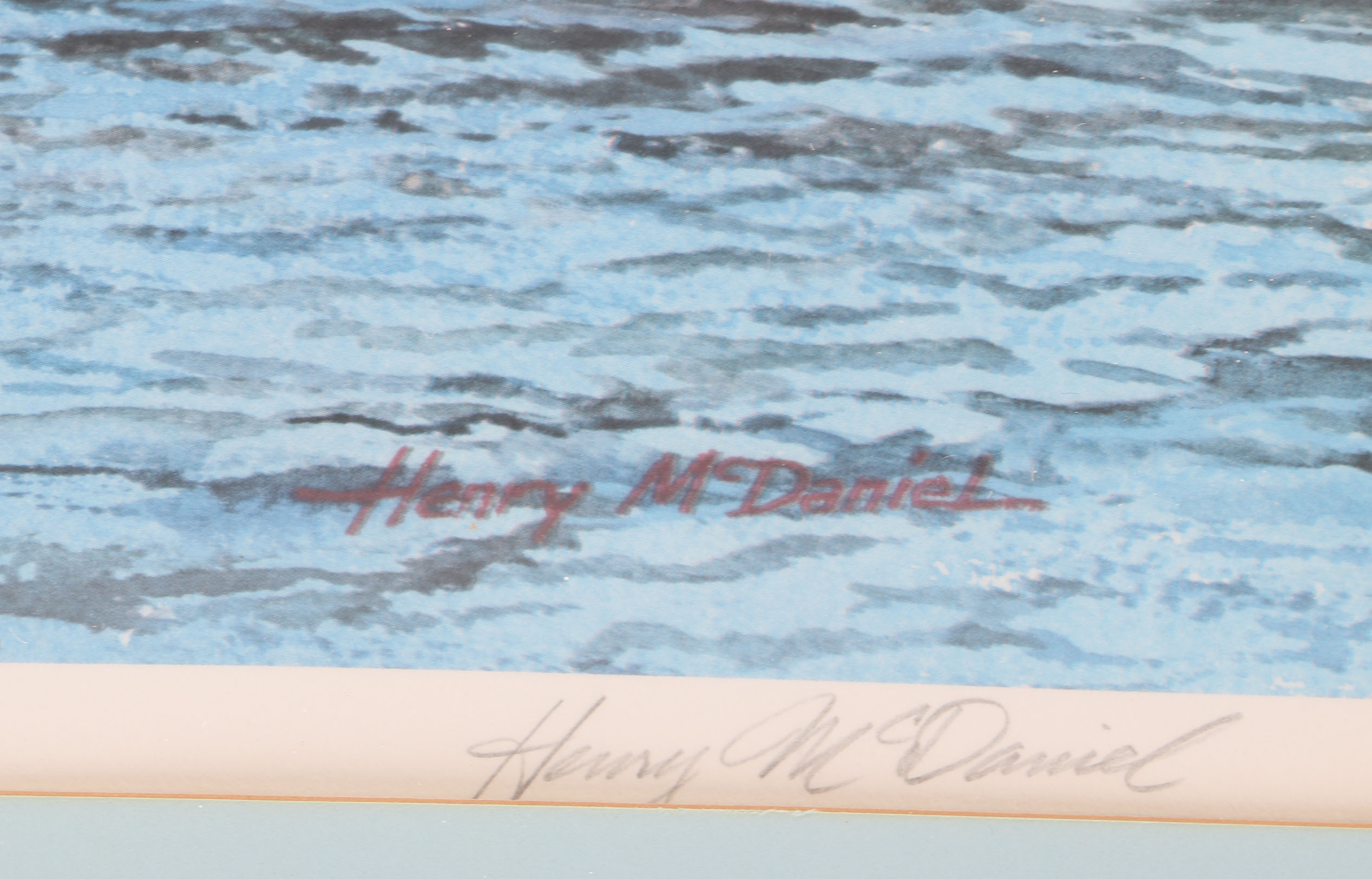 Henry McDaniel Limited Edition Lithograph "Morning on Taylor Shore" | EBTH