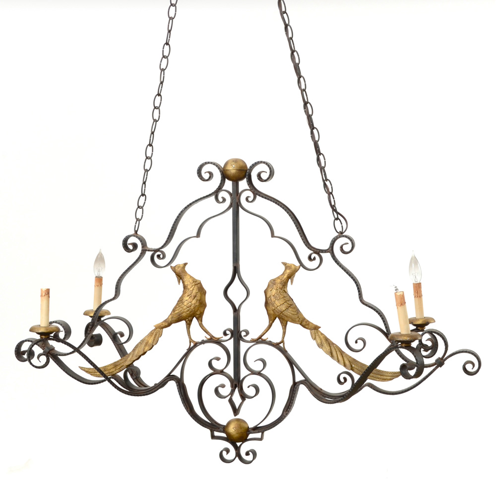 Wrought Iron Ceiling Light | EBTH