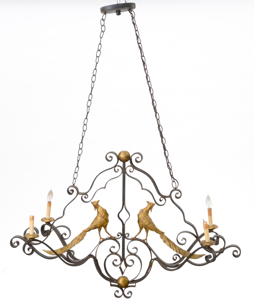 Wrought Iron Ceiling Light | EBTH