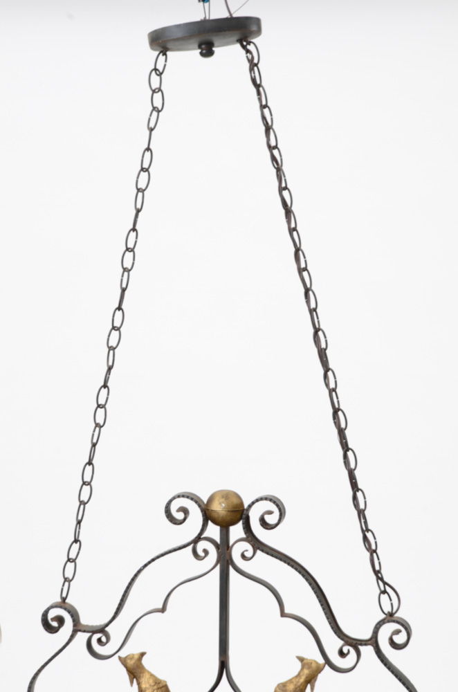 Wrought Iron Ceiling Light | EBTH