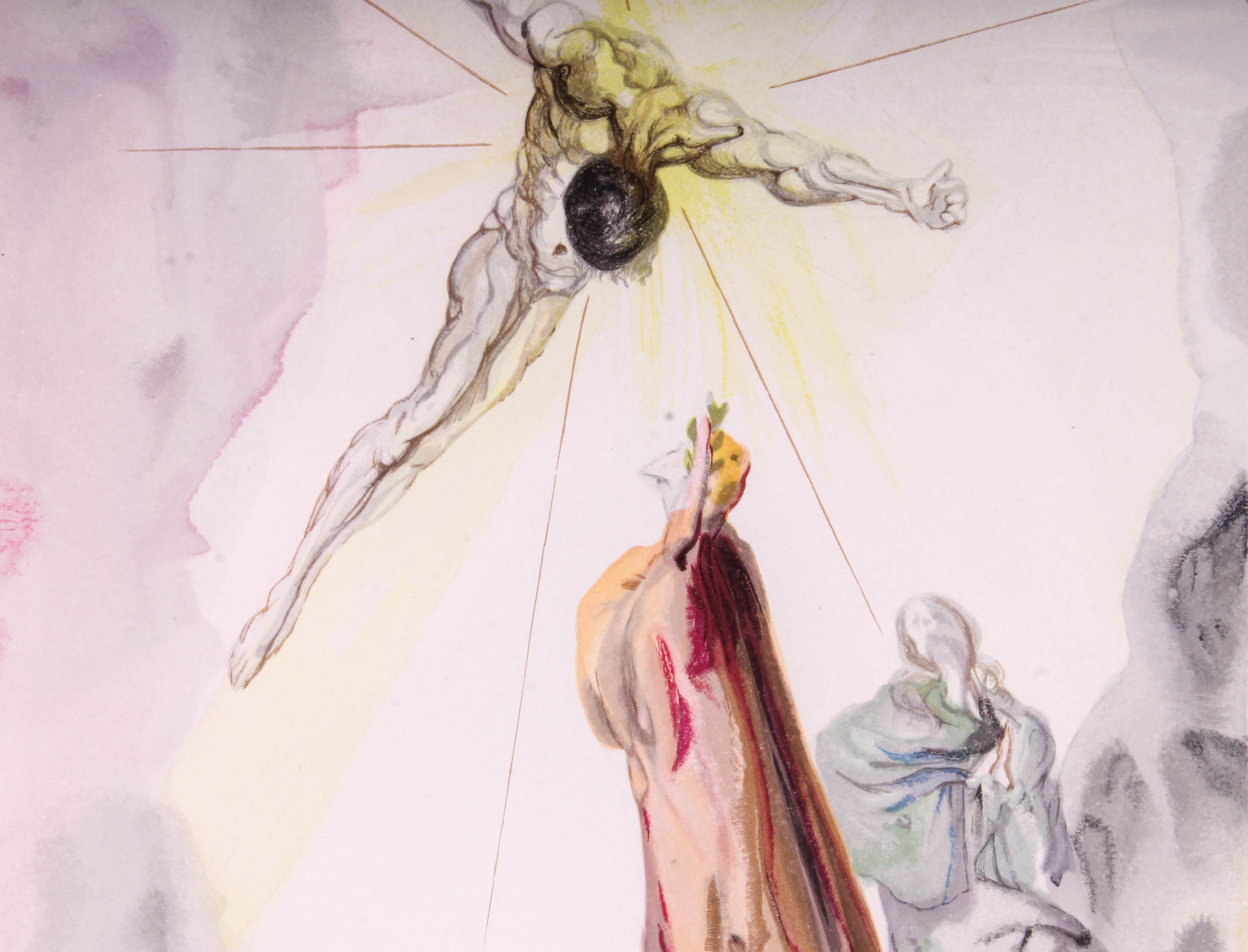 Salvador Dalí "Ghost of Christ" Wood Engraving | EBTH