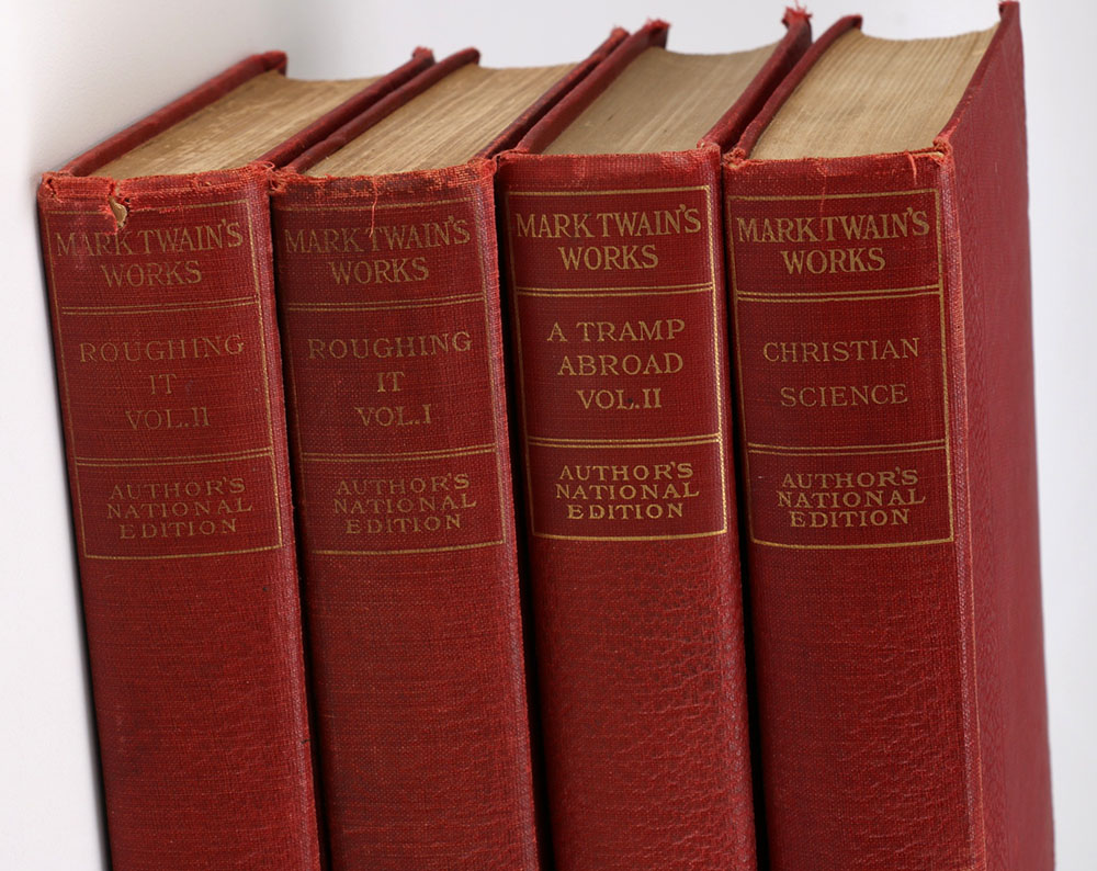 Collection of Antique Mark Twain Books | EBTH