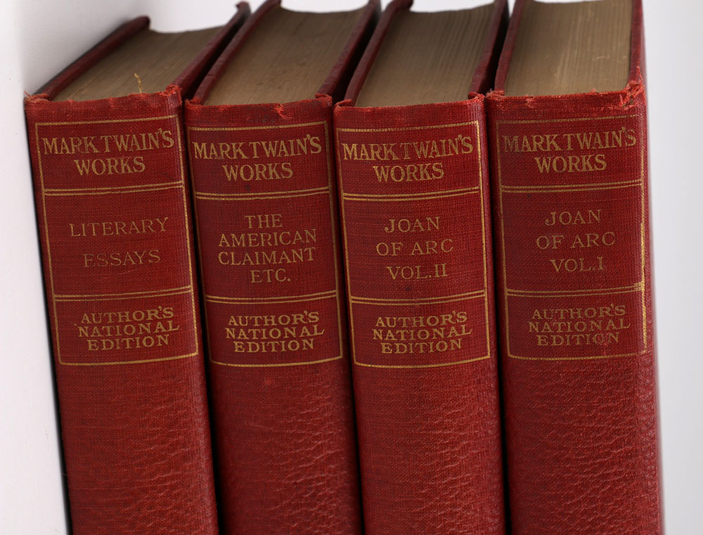 Collection of Antique Mark Twain Books | EBTH