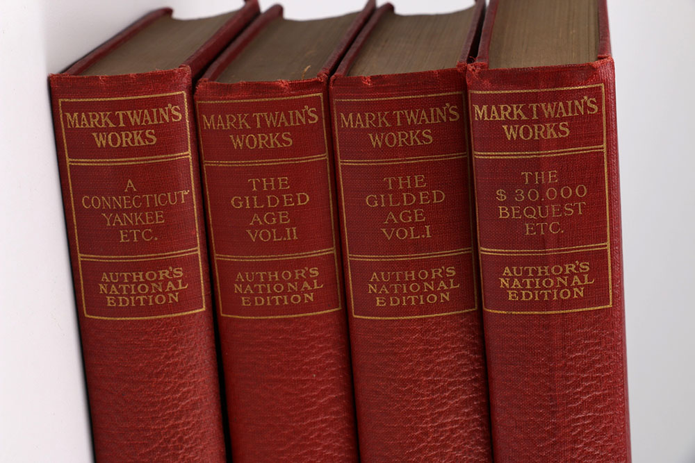 Collection of Antique Mark Twain Books | EBTH