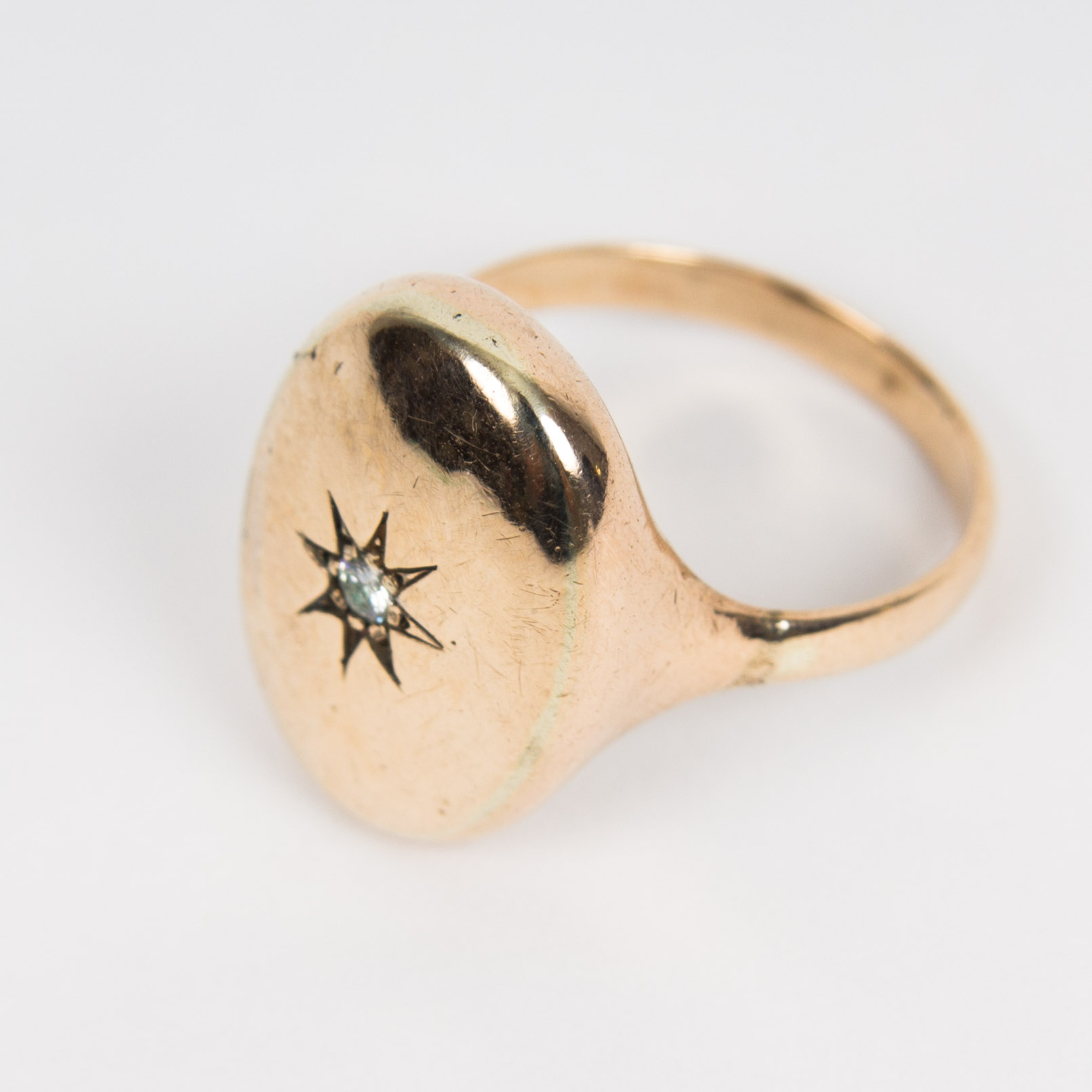 10K Gold Fill Ring with Diamond | EBTH