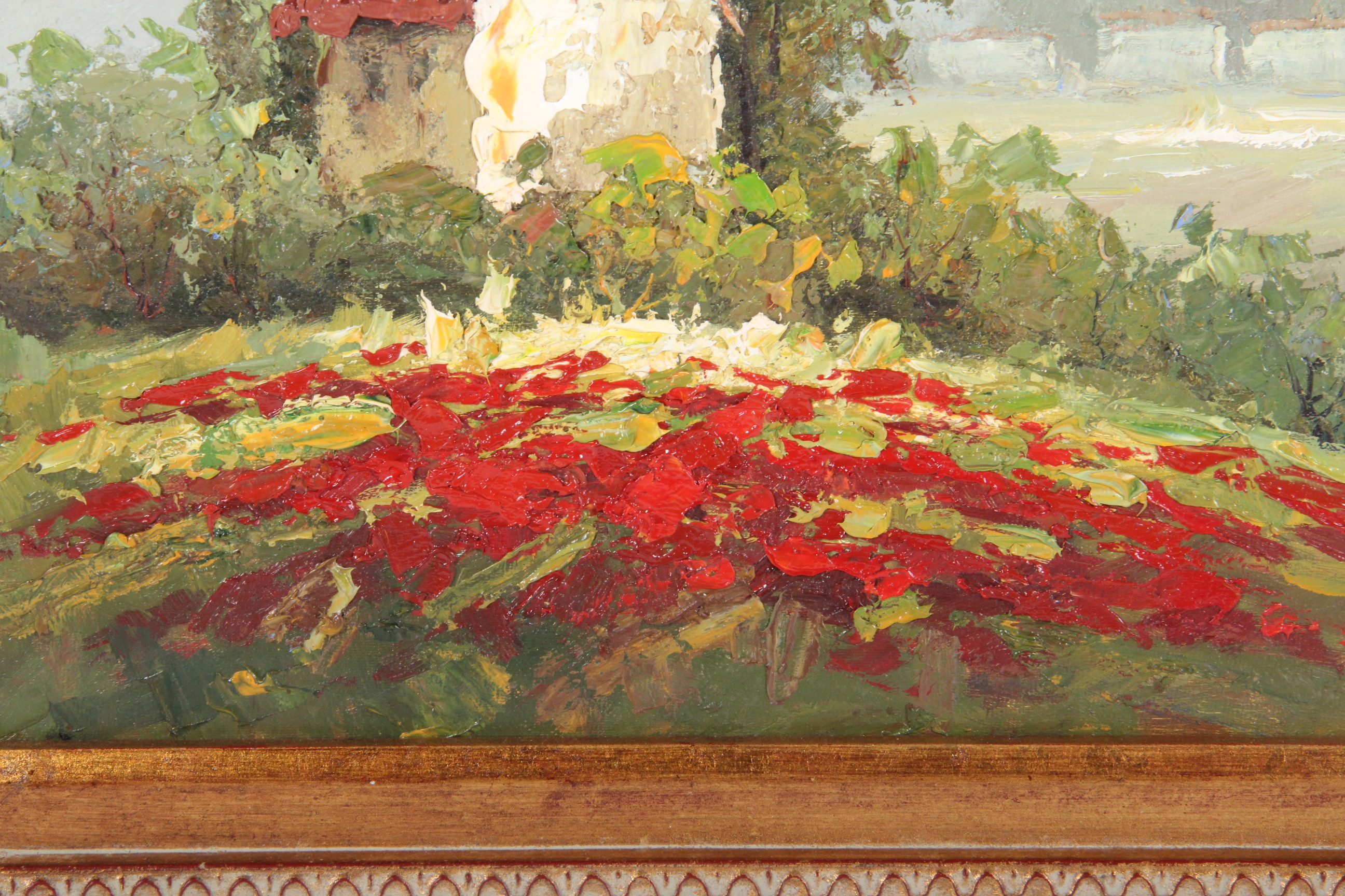 Wen Shi Signed Original Oil Painting | EBTH