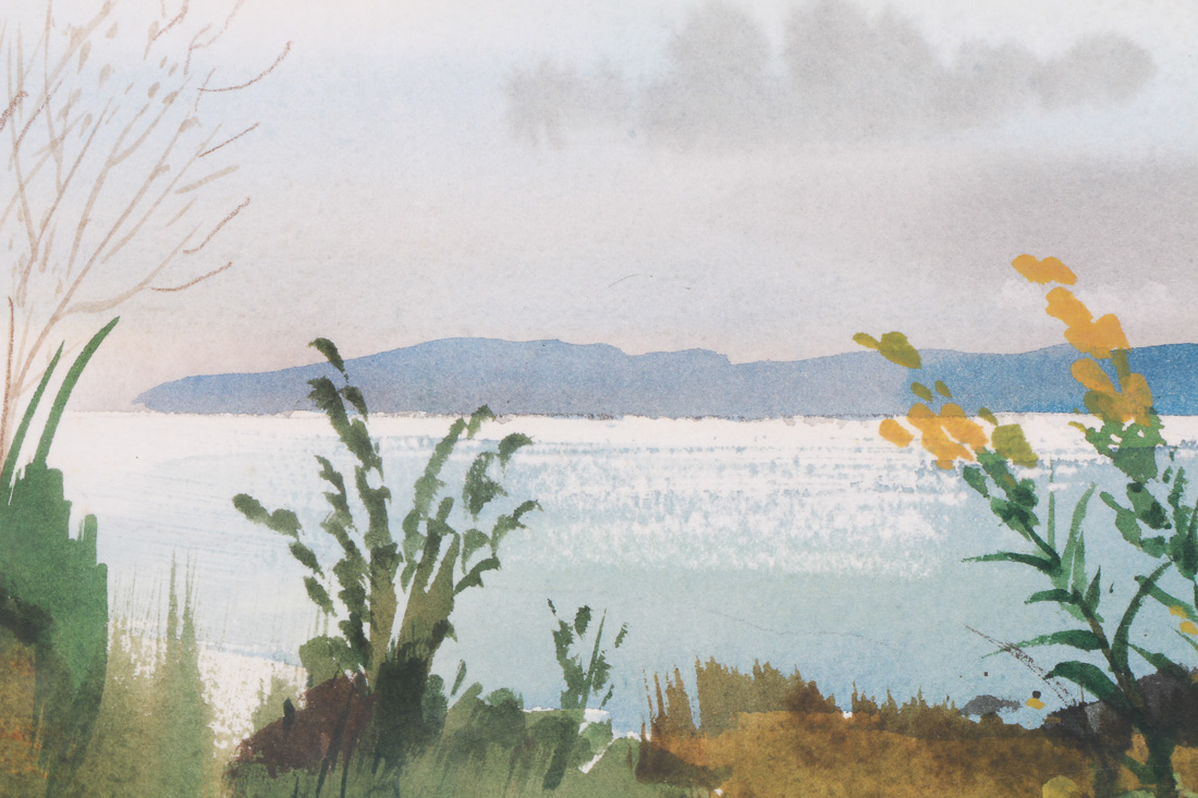 Circa 1970 Thompson Landscape Watercolor | EBTH