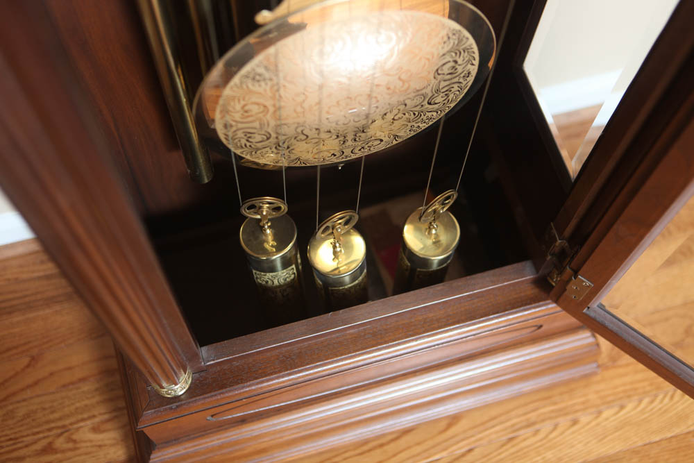 King Arthur Clock Company Grandfather Clock Ebth