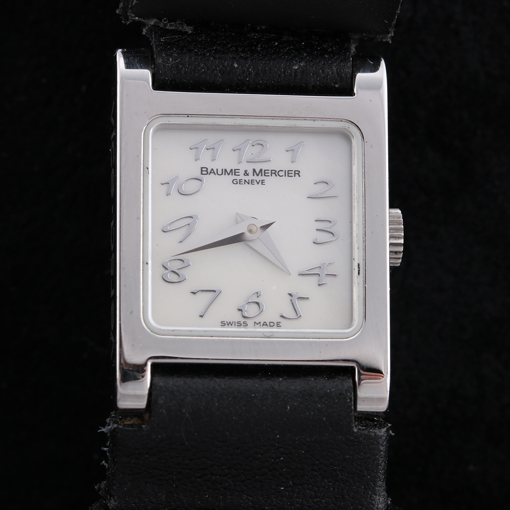 Baume and Mercier Stainless Steel and Diamond Vice Versa Wristwatch | EBTH