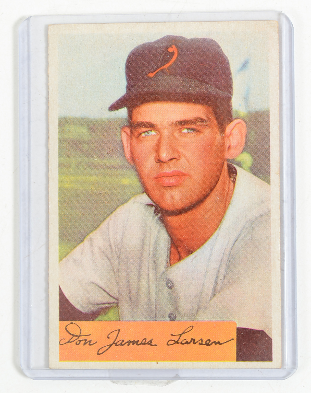 Don Larsen Rookie Card with Signed Display COA | EBTH