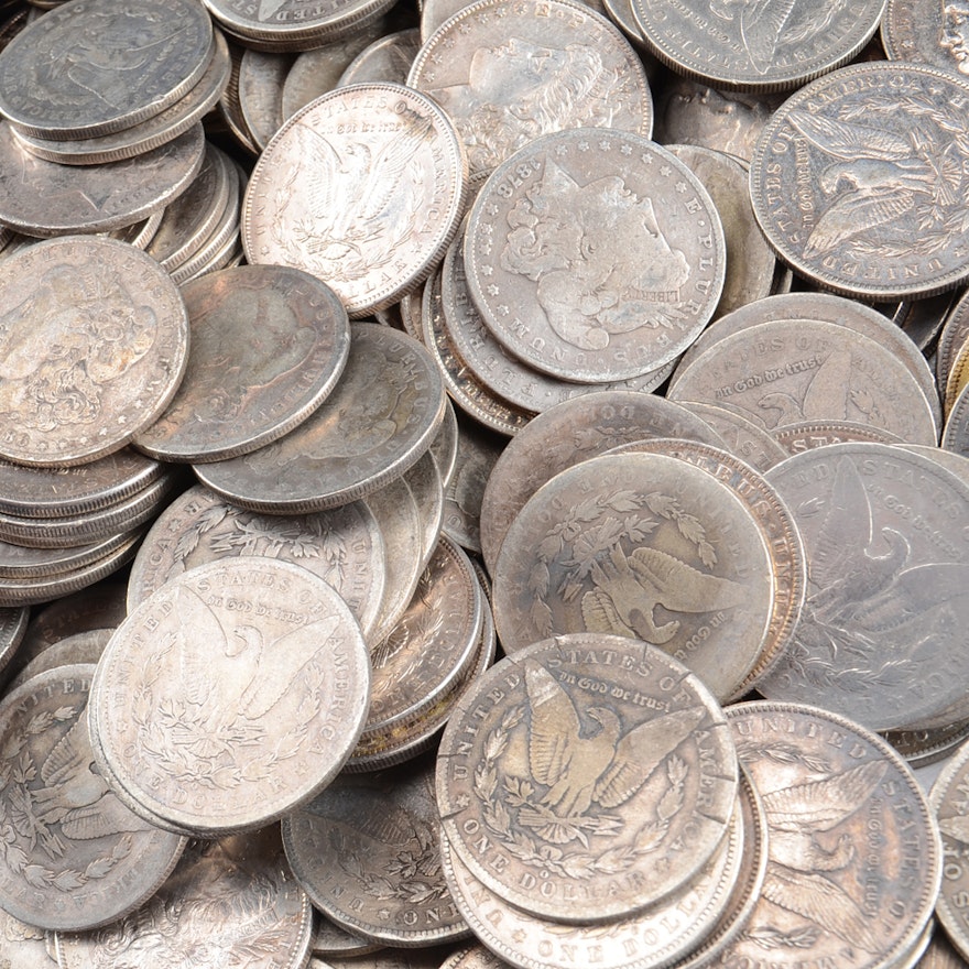 Huge Bag Of 995 Silver Dollars EBTH huge-bag-of-995-silver-dollars-ebth