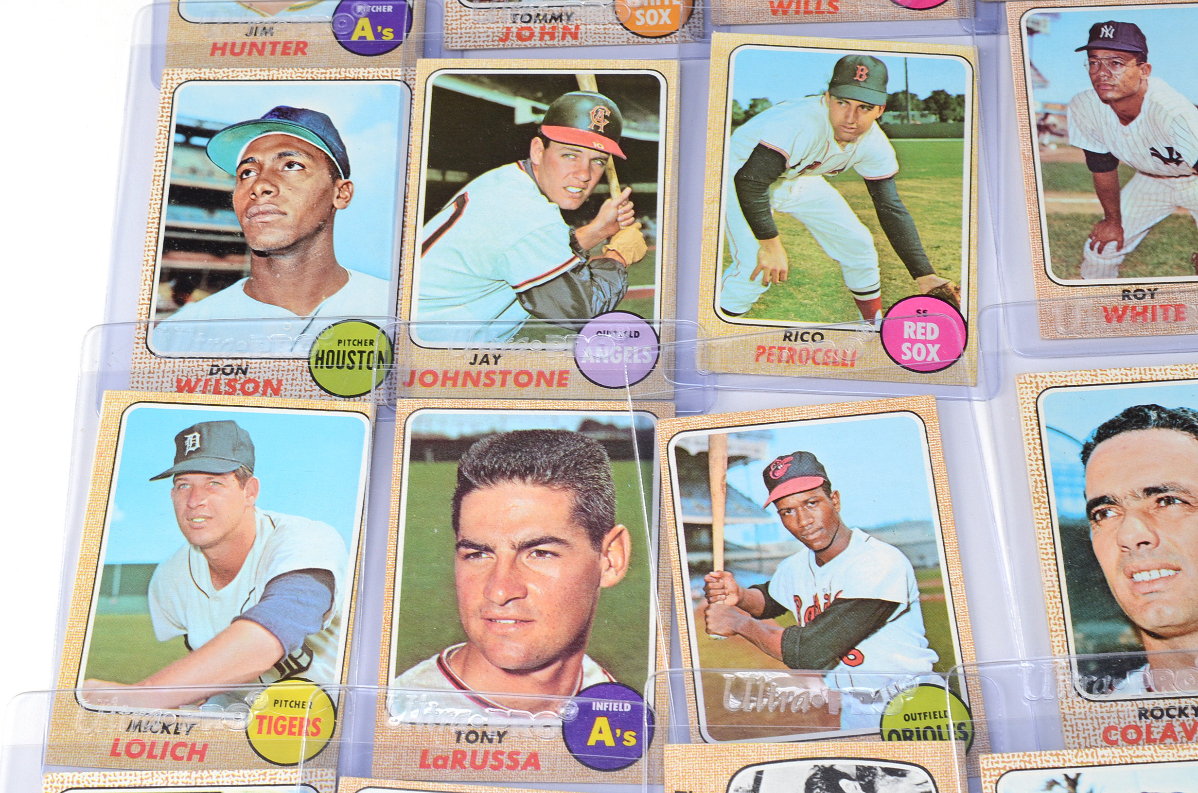 Thirty Four 1968 Topps Baseball Cards Stars And Hall Of Fame Players | EBTH