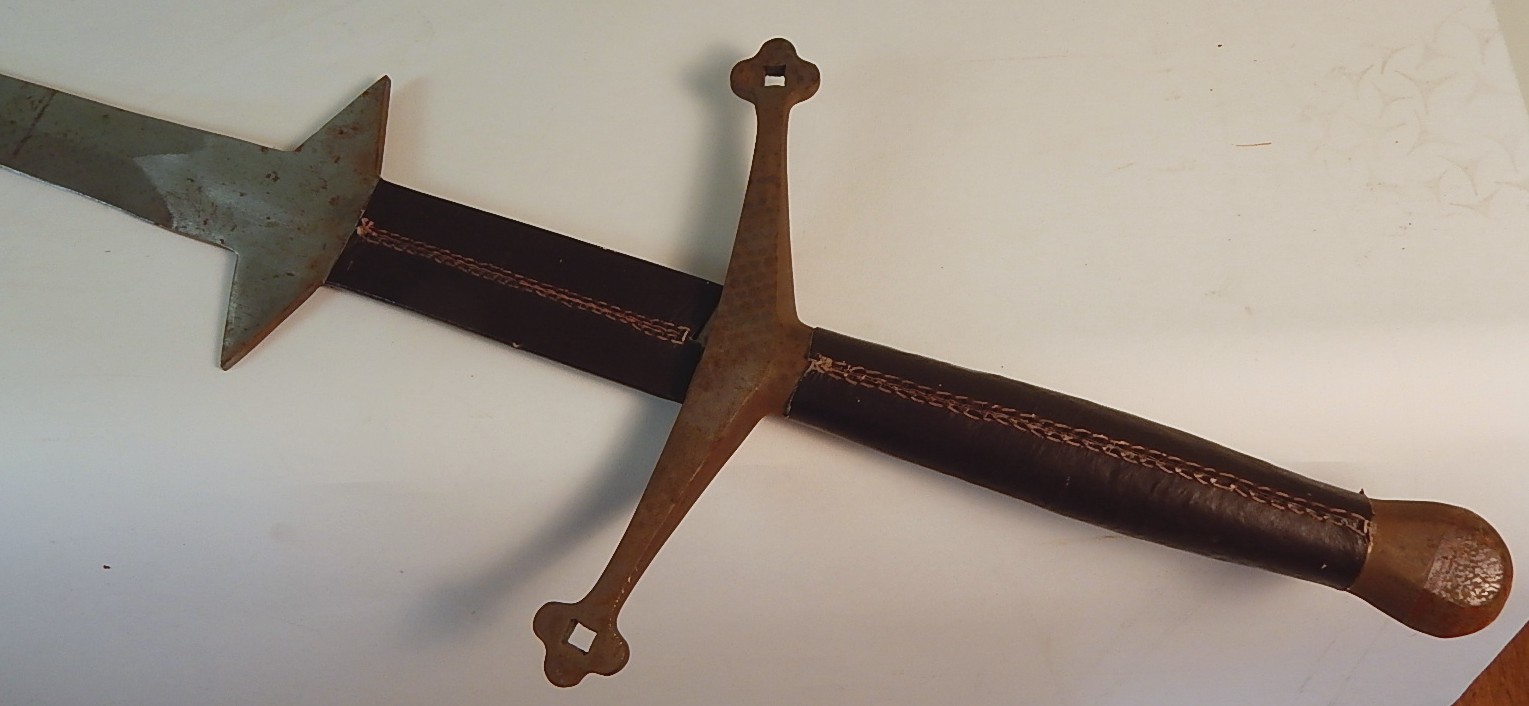 Handcrafted/forged Scottish Two-Handed Claymore Sword | EBTH