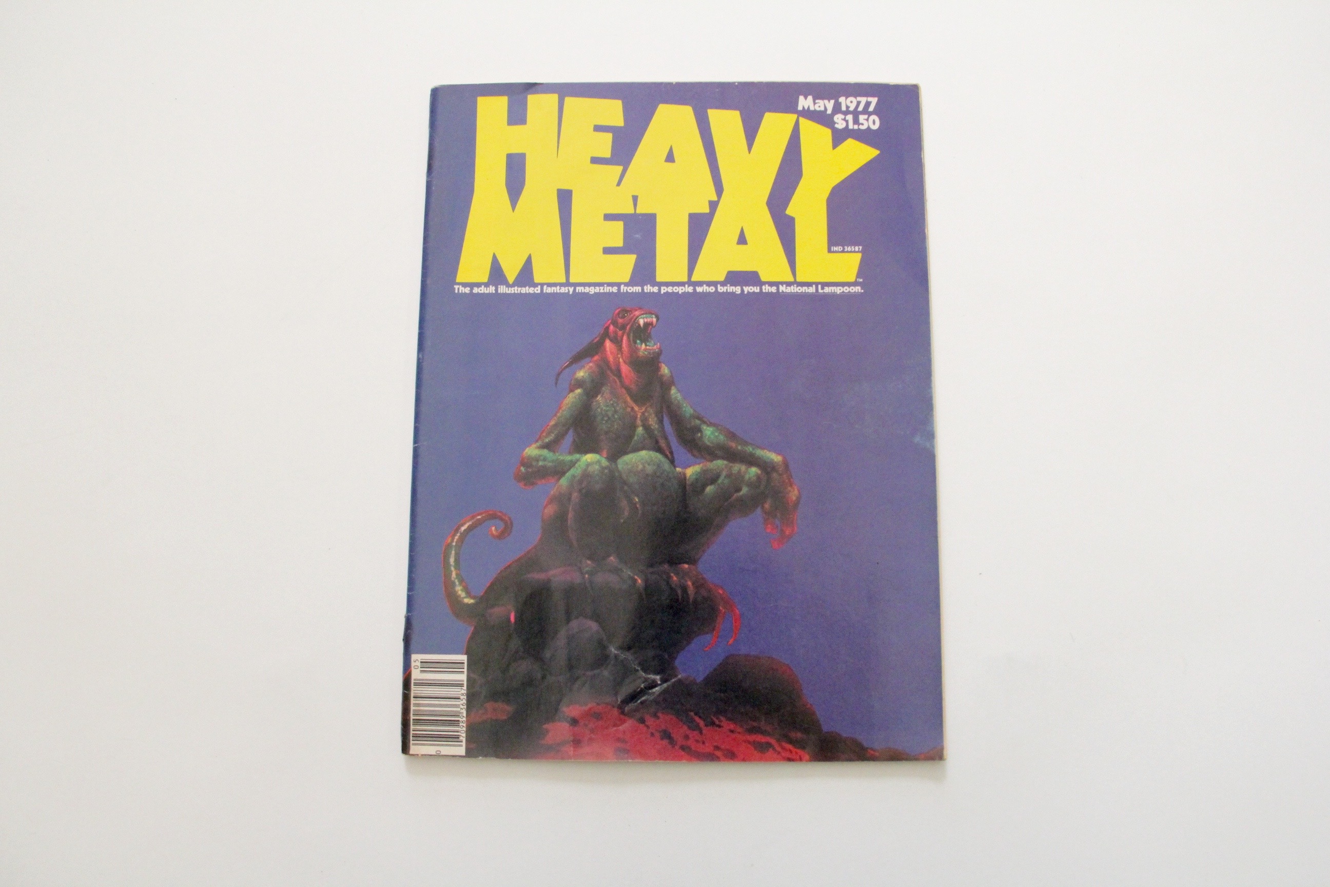 1977 "Heavy Metal" Illustrated Fantasy Magazine | EBTH