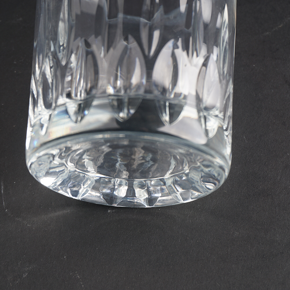 Five Hand Cut Crystal Rocks Glasses | EBTH