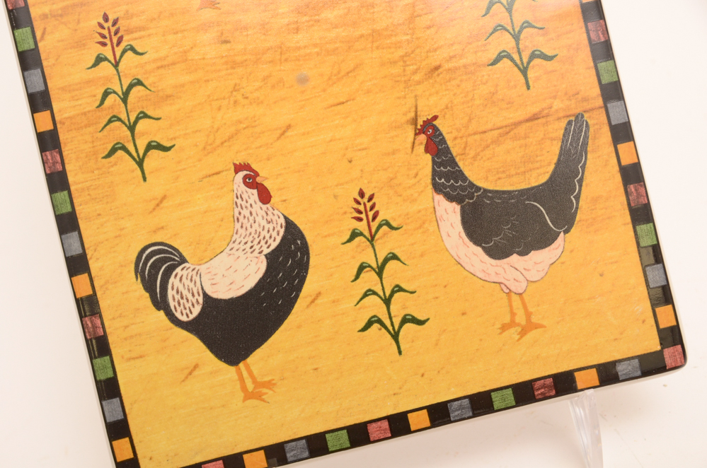 Warren Kimble Rooster Tableware Collection | EBTH