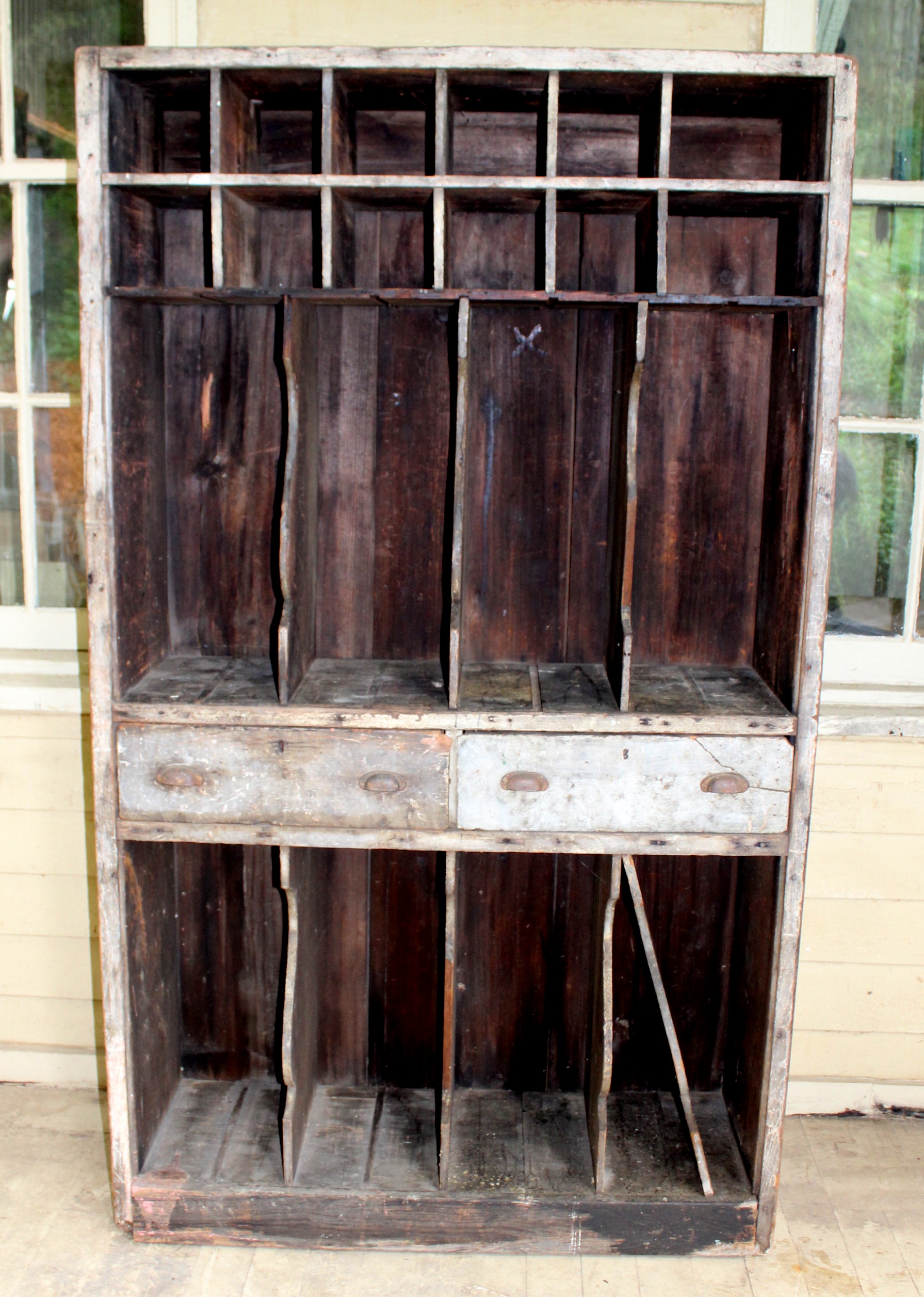 Antique Mail Room Cabinet | EBTH