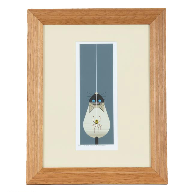 Charley Harper Limited Edition Artist Proof, Giclee "Along Came a ...