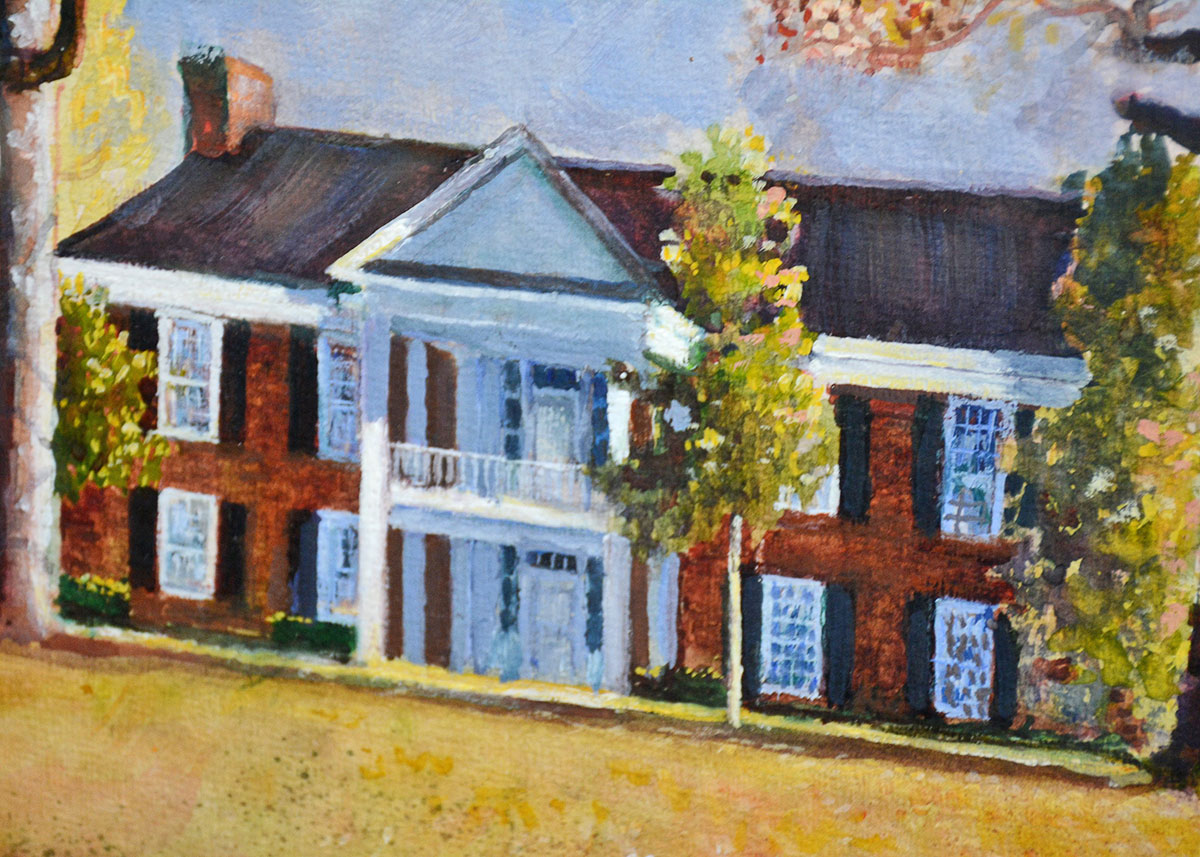 Mildred Colvin "Clayhill" Oil and Watercolor Painting | EBTH