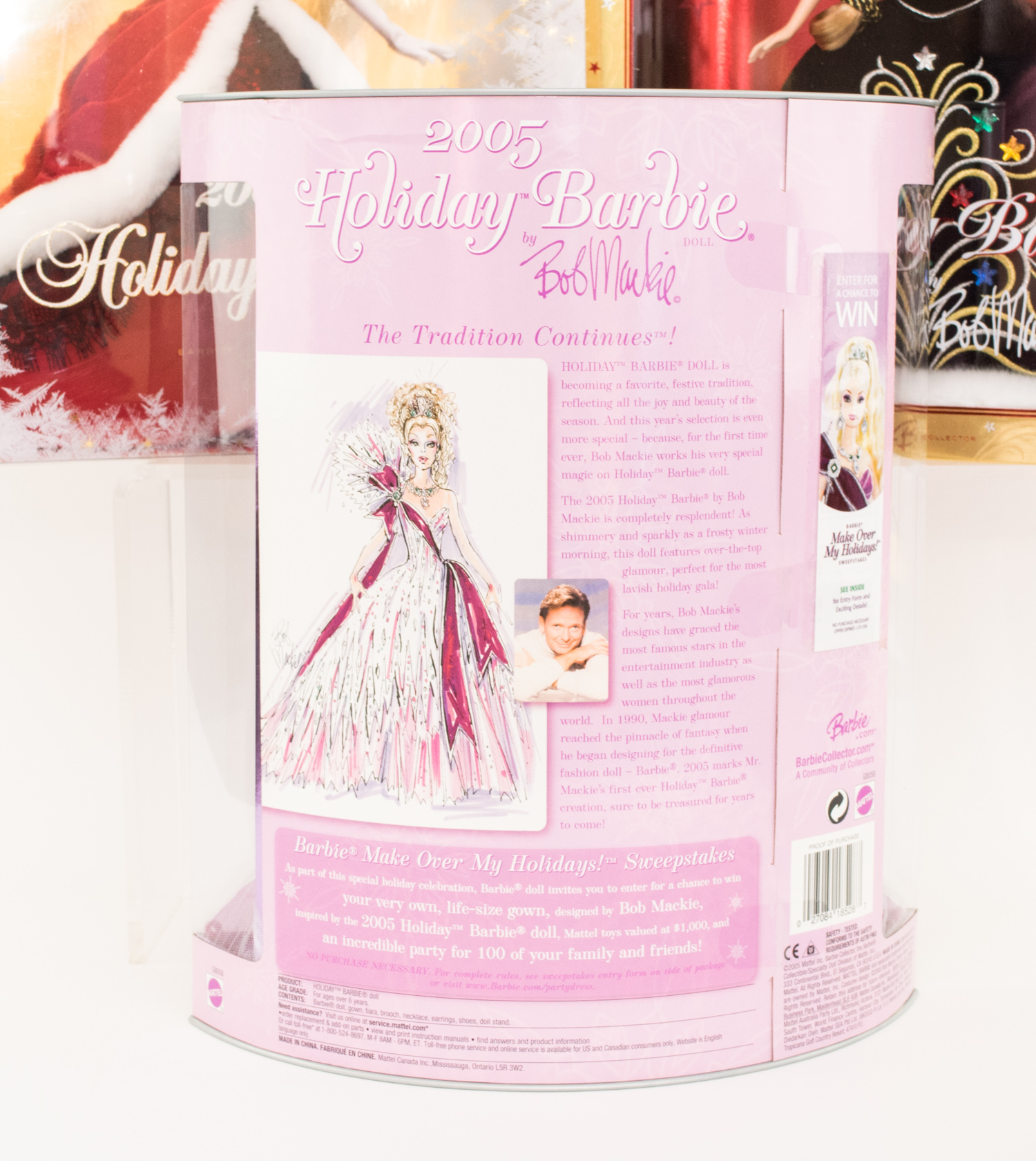 Five Collectible Holiday Barbies in Boxes | EBTH