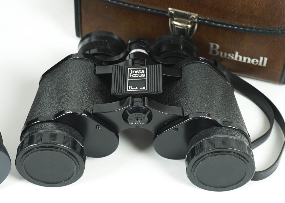 Pair of Bushnell and Jason Binoculars with Cases | EBTH