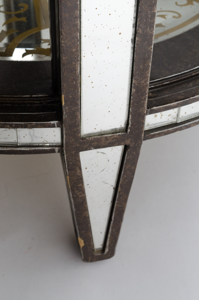 Mirrored Round Side Tables | EBTH