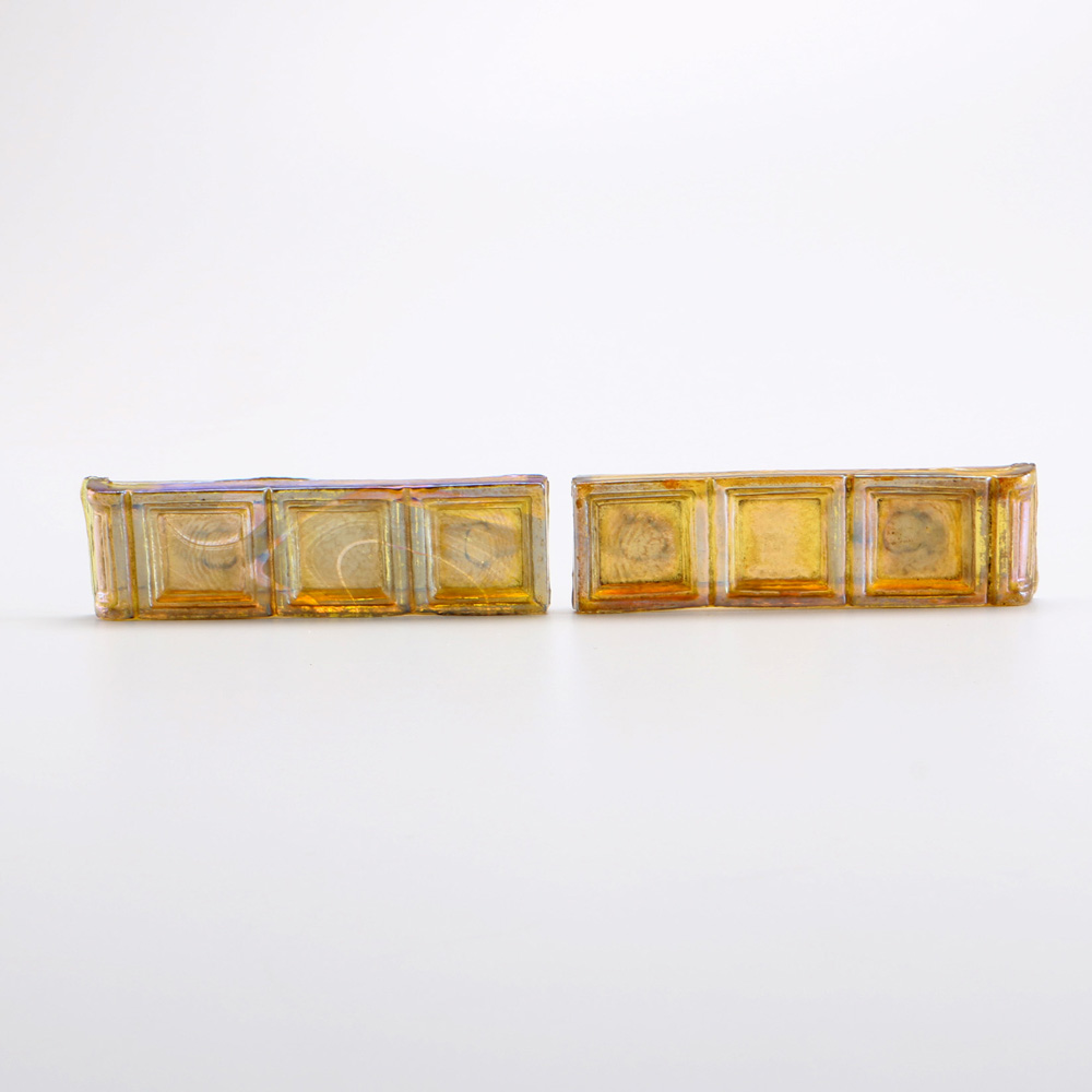 Louis Comfort Tiffany Turtleback Glass Tiles | EBTH
