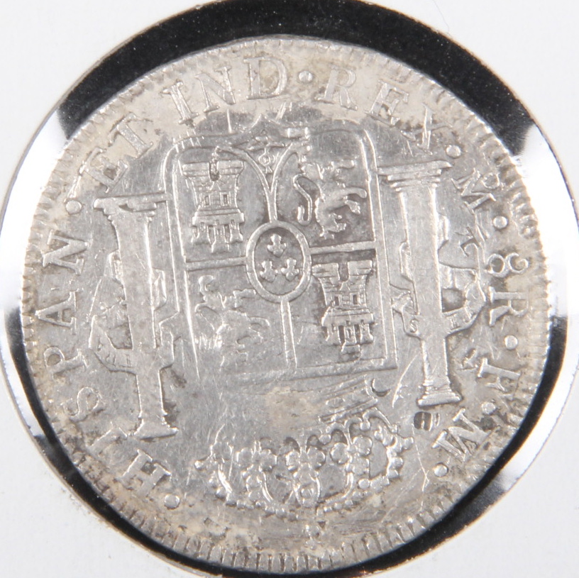 1784 Spanish Carolus III, 8 Reales Silver Coin | EBTH