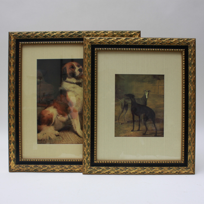 Framed Offset Lithographs of Dogs | EBTH