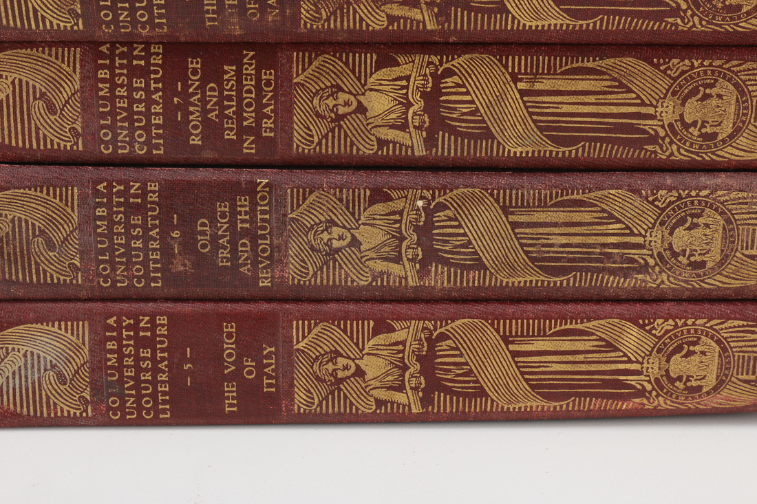 "Columbia University Course in Literature" Volumes 1-18 Gathering | EBTH