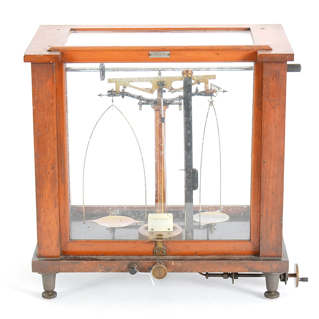 Antique Apothecary Enclosed Balance Beam Scale By E.H. Sargent & Co | EBTH