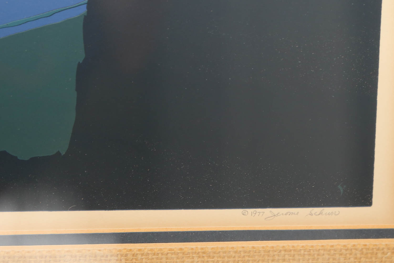 Jerome "Jerry" Schurr "Big Sur" Signed Limited Edition Embossed ...