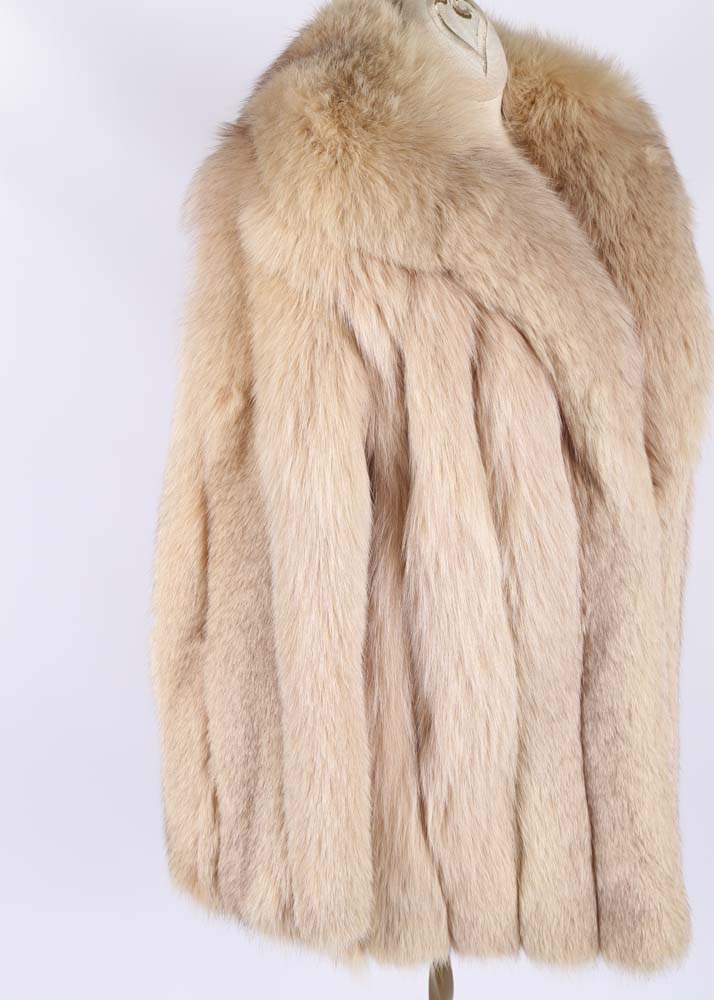 Vintage Stanley Rich Fox Fur Jacket | EBTH
