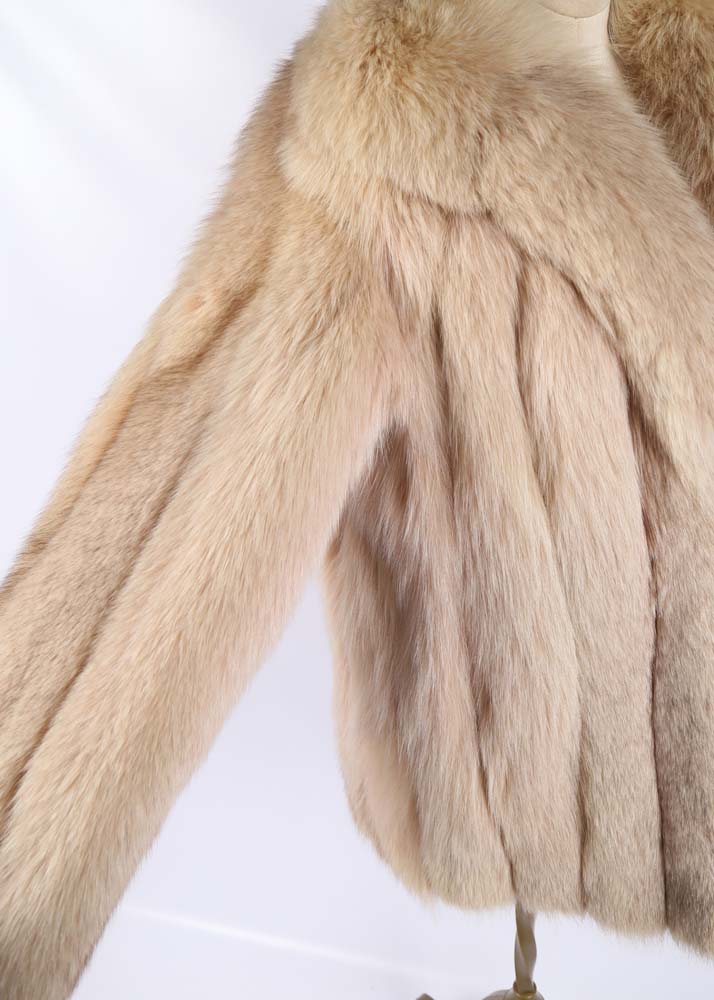 Vintage Stanley Rich Fox Fur Jacket | EBTH