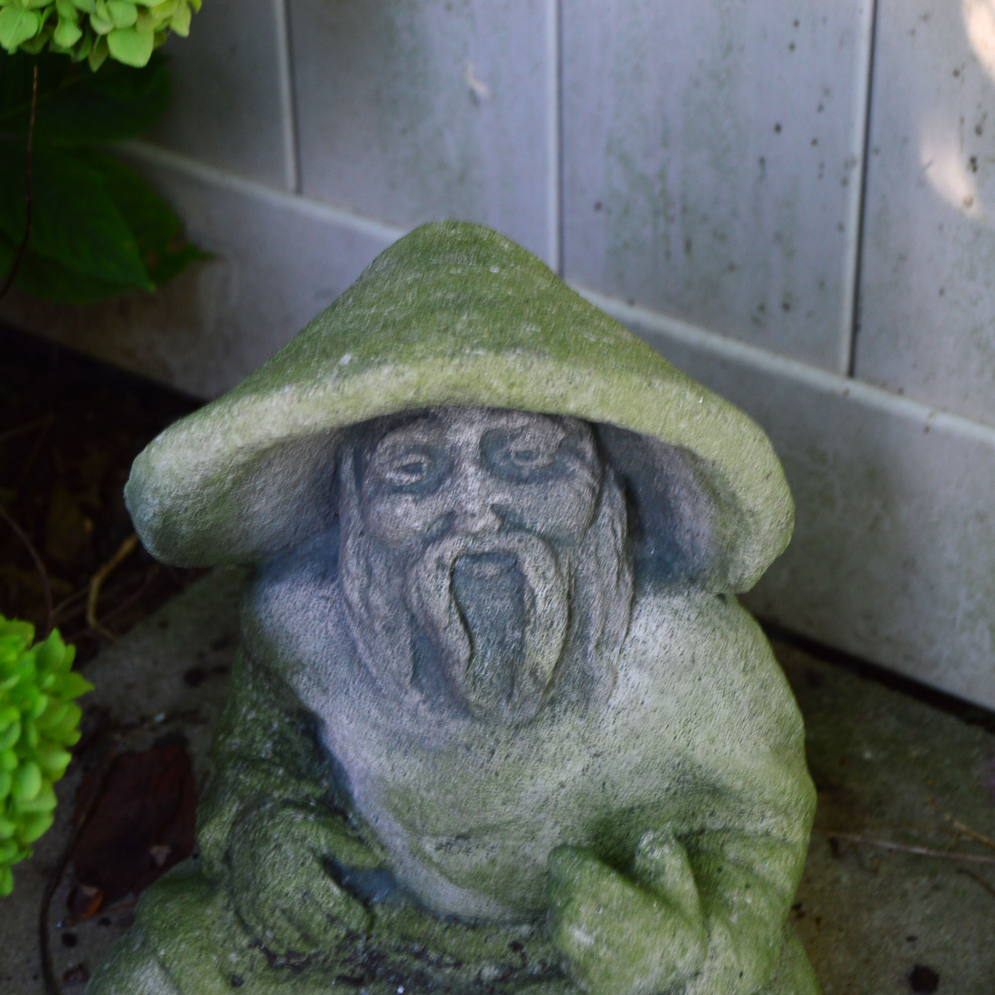 Concrete Asian Man Garden Statue | EBTH
