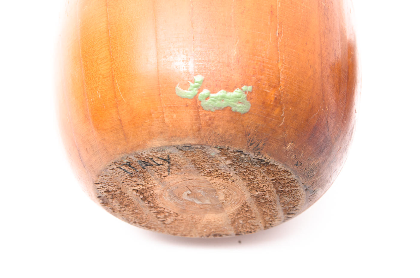 Wooden Pear Shaped Box by Bronzini | EBTH