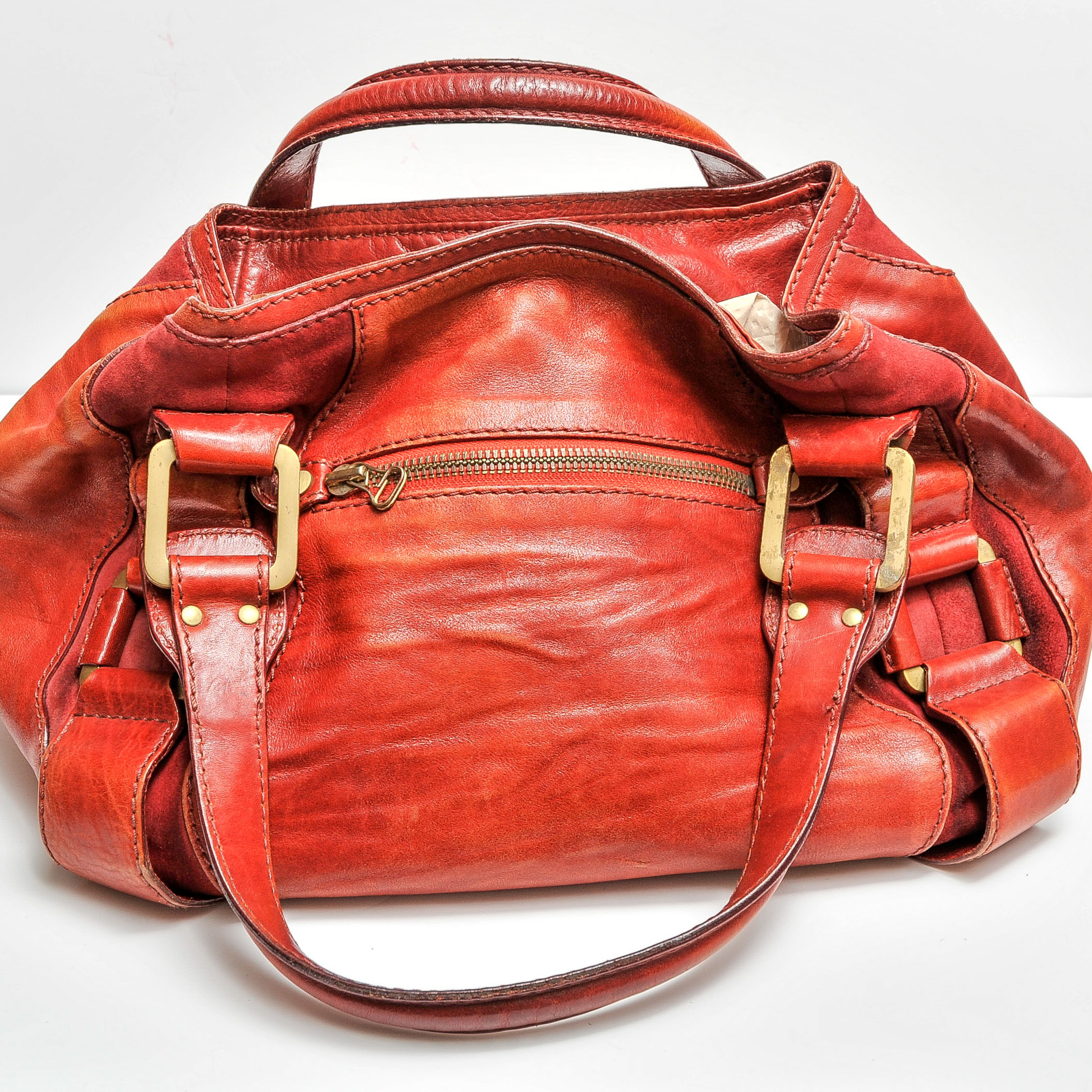 Jimmy Choo Red Leather Handbag | EBTH