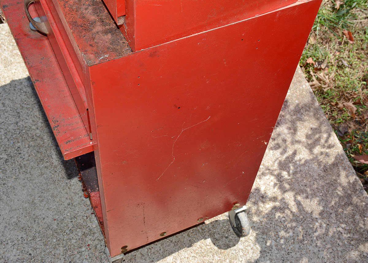 Vintage "Stack-On" Tool Chest and Rolling Cart | EBTH