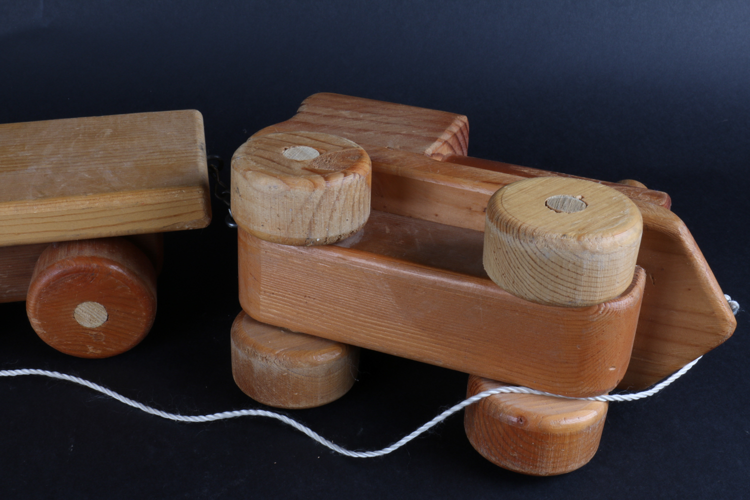 Handmade Wooden Train Set | EBTH