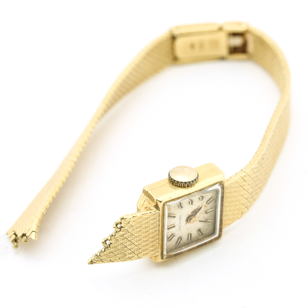 18K Yellow Gold Movado Watch for Scrap | EBTH