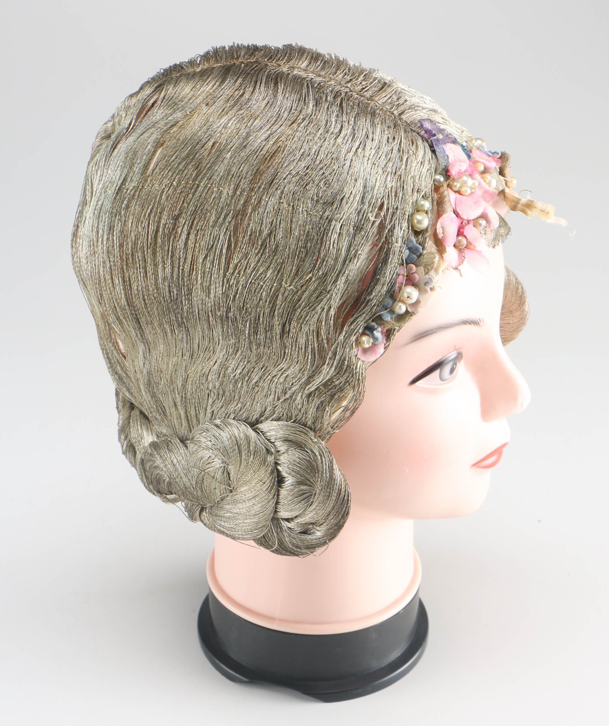Vintage Handmade 1920s Wig | EBTH