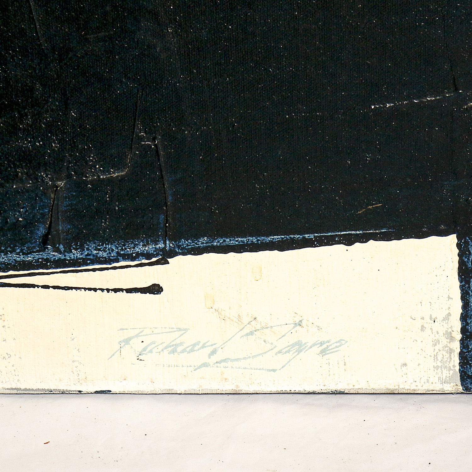 Richard Sayre Signed Abstract Expressionist Oil on Canvas | EBTH