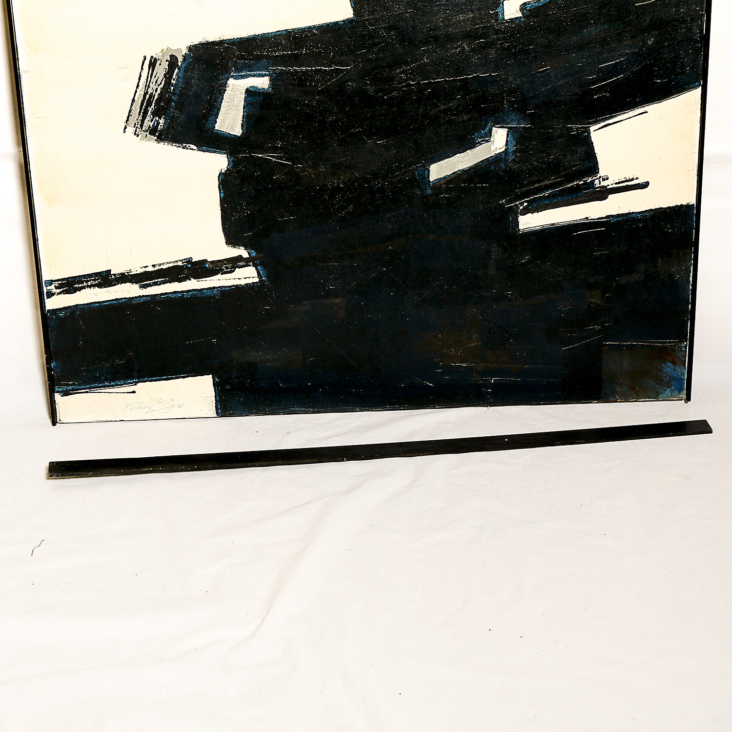 Richard Sayre Signed Abstract Expressionist Oil on Canvas | EBTH