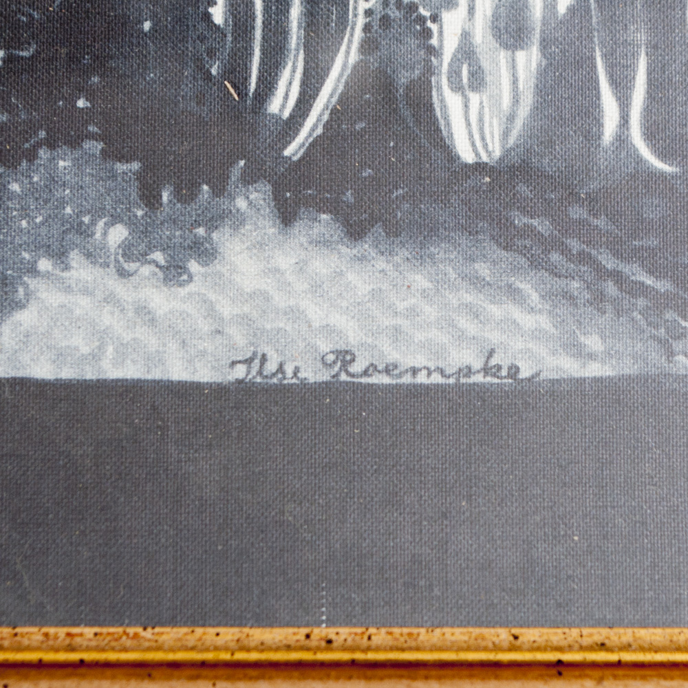 Ilse Roempke Forect Scene Printed on Fabric | EBTH