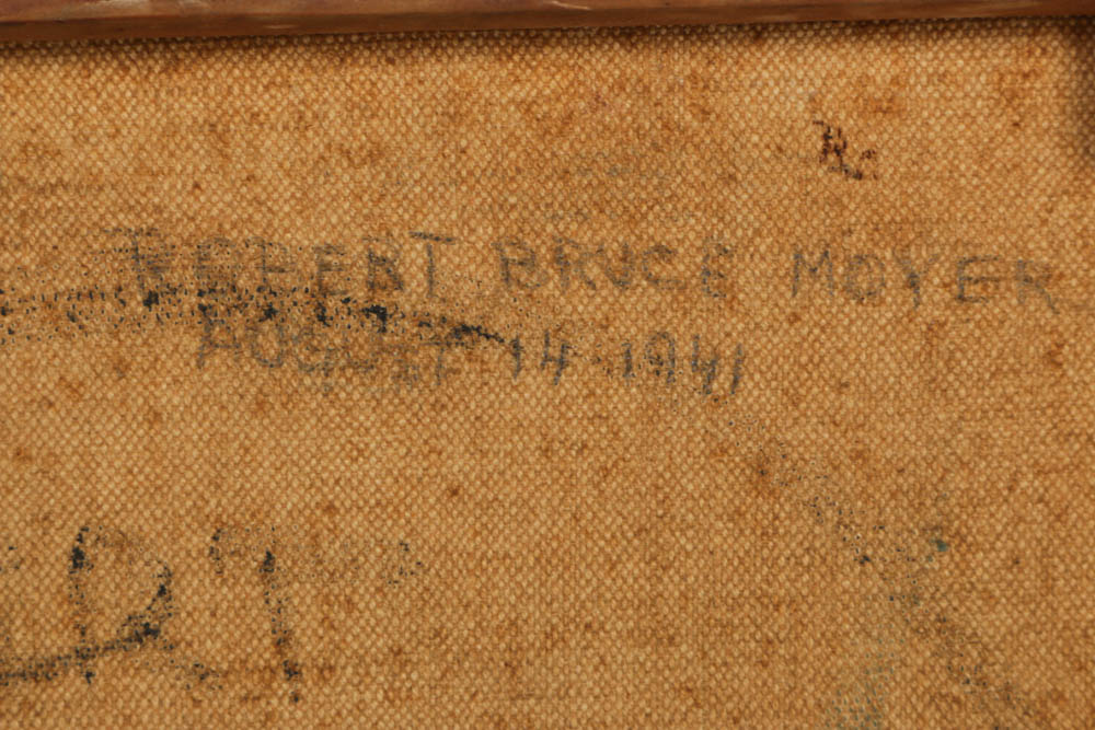 Robert Moyer Oil on Canvas Painting of A Ballerina Dancer | EBTH