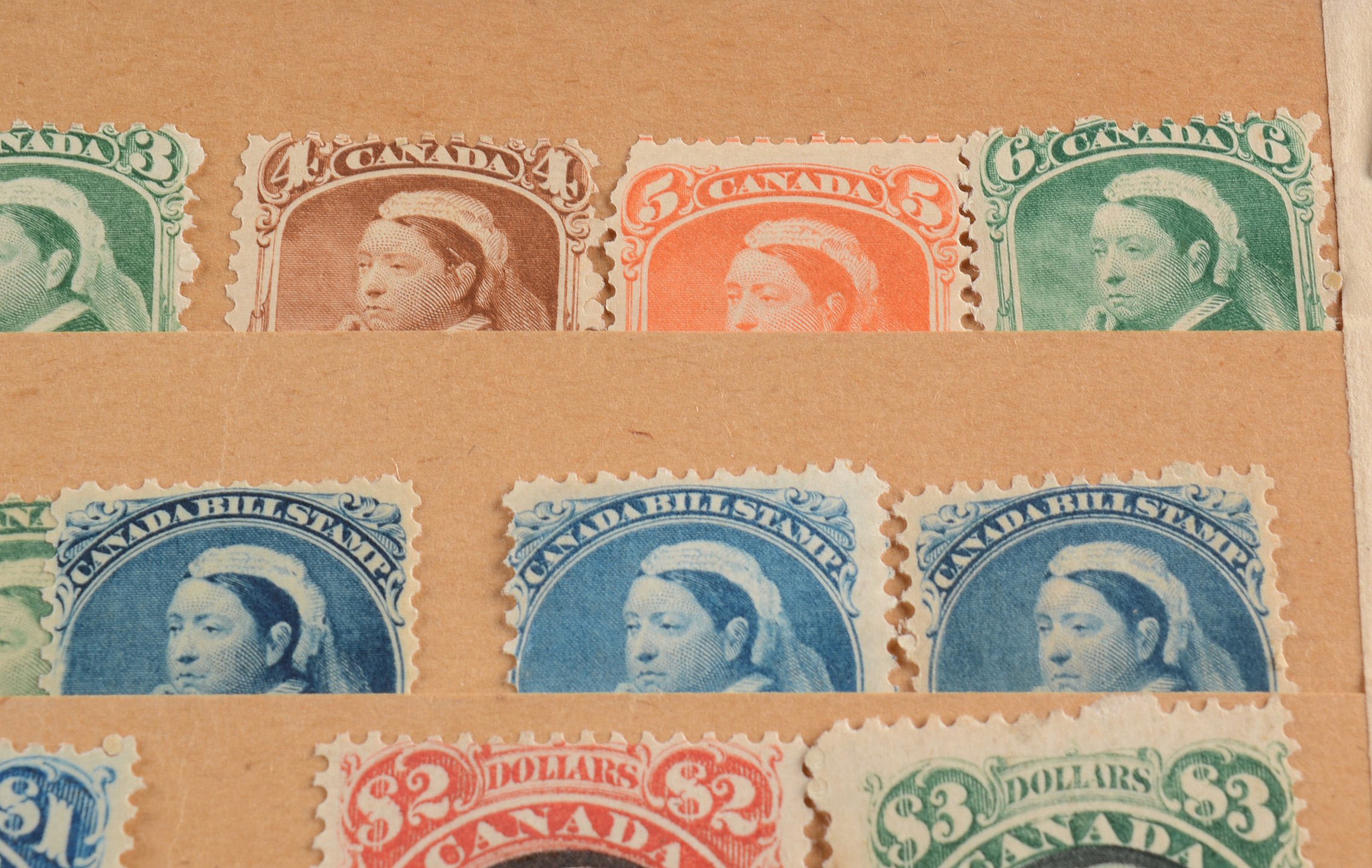 Group of early Canadian Bill Stamps | EBTH