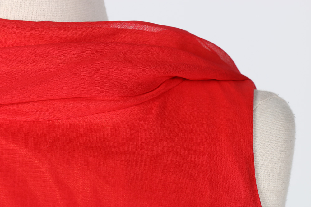 Vintage Red Organza Dress | EBTH