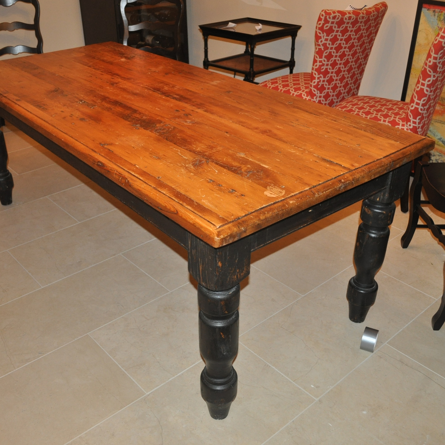 Vintage Rustic Wooden Table | EBTH